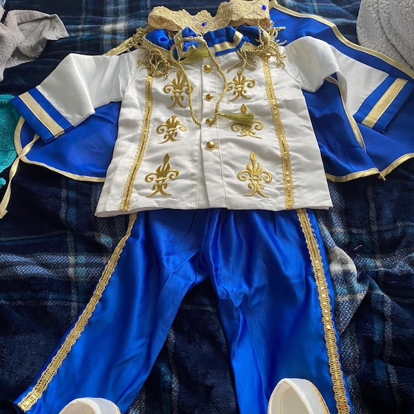Prince Charming Costume,customized Prince Charming,birthday Dress Baby ...