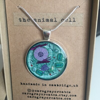 Plant Cell Key Chain Key Ring Cell Biology Biology Gift - Etsy
