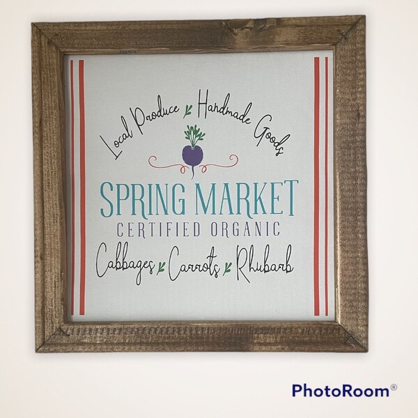 Spring Market SVG, Spring Sign Svg, Farmer's Market Svg, Cut File for ...