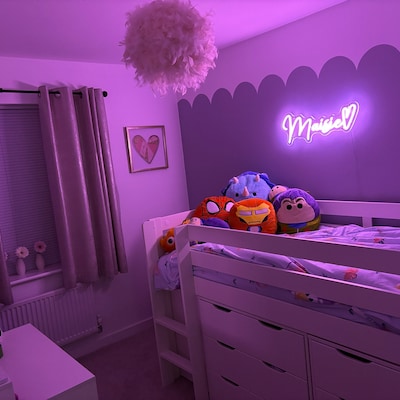 Custom Neon Sign Name for Kids Bedroom, Neon Sign Led Light, Neon Sign ...