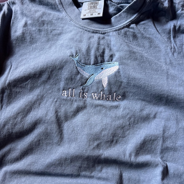 Wave Comfort Colors Tee, Ocean Shirt, Surf Tee, Minimalist T-shirt ...