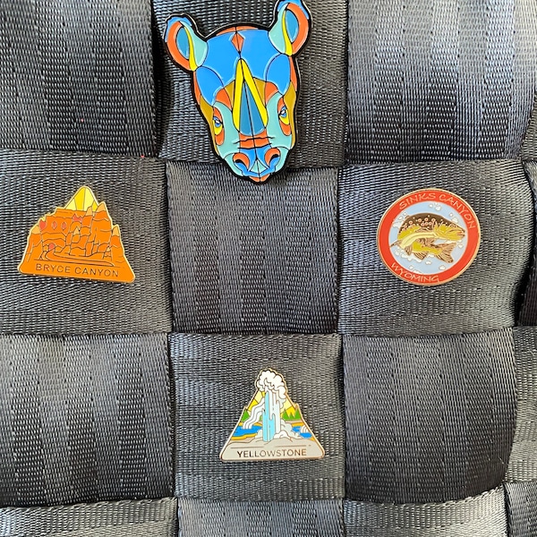 SECONDS SALE National Park Enamel Pins | National Park Lapel Pin ...