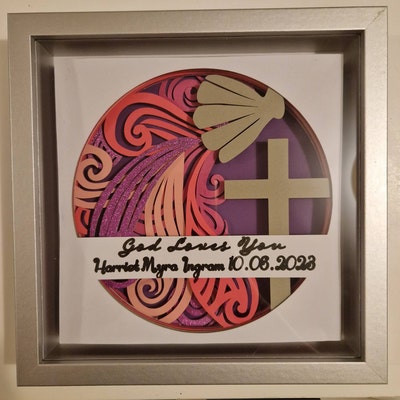 Christian Shadow Box Svg, Christian Multi Layer Svg, Confirmation Svg ...