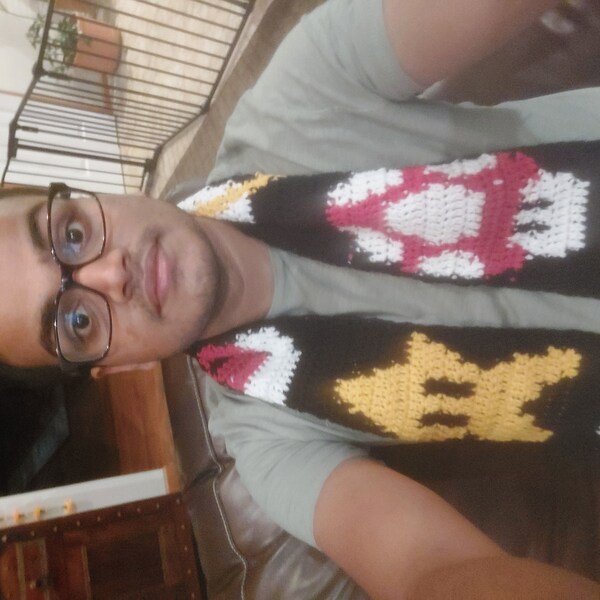 Despicable Me Gru Scarf- Full-size Made-to-order Slot - Etsy