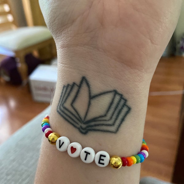 Vote Beaded Bracelet, Vote Bracelet, Suffragette Bracelet, 19th ...