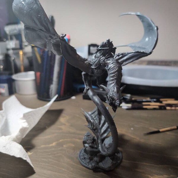 Necromancer V2 Ring Wraith Premium Dnd Miniature Mini Figure Figurine ...