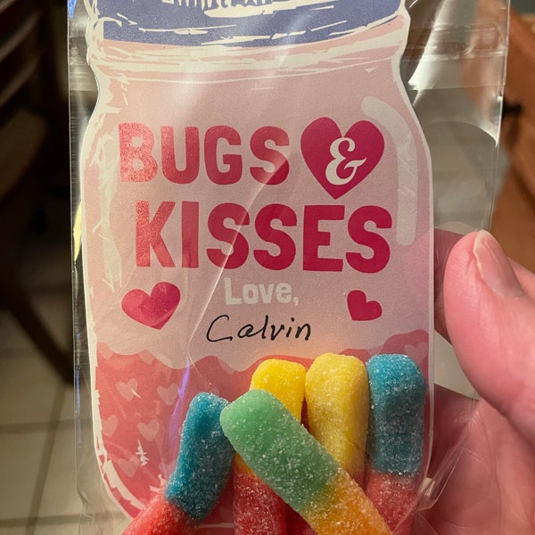 Download Printable Valentine Candy Gift DIY Mason Jar for Gummy Worms ...