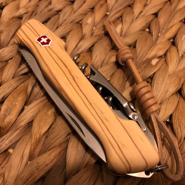 Sak 58 Mm Leather Shell , Sheath , Pocket Pouch for Victorinox 58mm ...