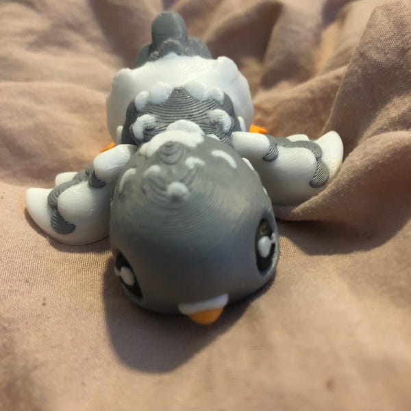 Dachshund Figurine, 3D Printed Animals, Articulated Fidget Doxie ...