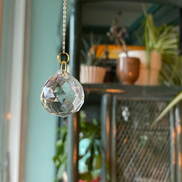 Suncatcher SUNRISE Crystal Rayonne®, Crystal Sun Catcher With Sun ...