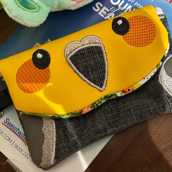 Whale Pouch 7 X 12 Panels ITH DIGITAL FILE for Embroidery Machines Only ...