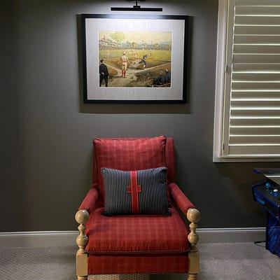 Golf Vintage Painting Landscape Art Print Vintage Golf Course Wall Art ...