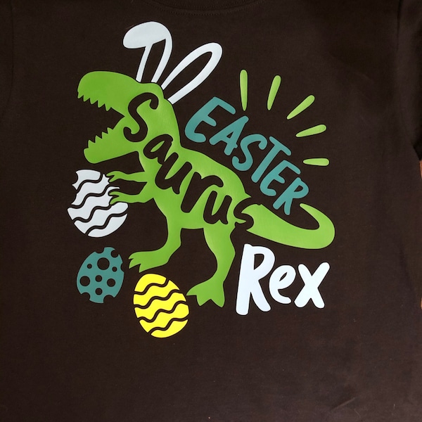 Easter Dinosaur PNG SVG, T-rex Bunny Svg Png, Happy Easter Cut Files ...