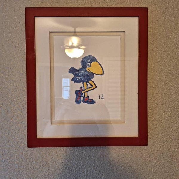 1912 Kansas Jayhawk Art Print | Officially Licensed Product ...