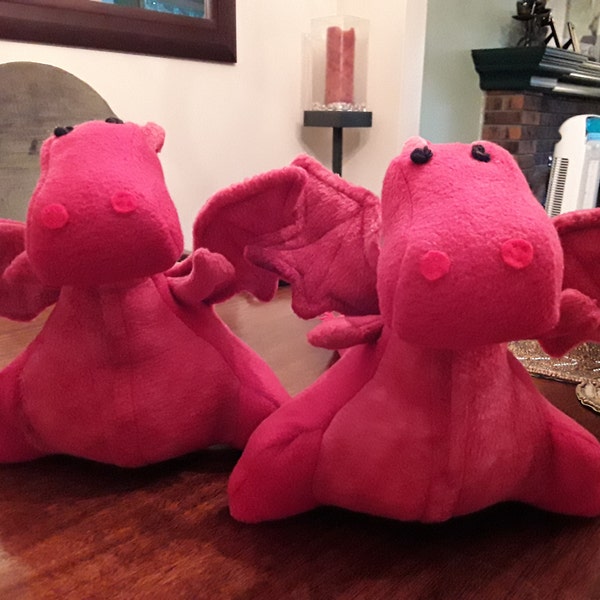 Yoki the Fat Dragon Pattern - PDF - Etsy