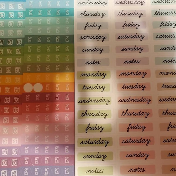 Tiny Step Tracker Dot Planner Stickers, Colorful Mini Shoe Dot Planner ...