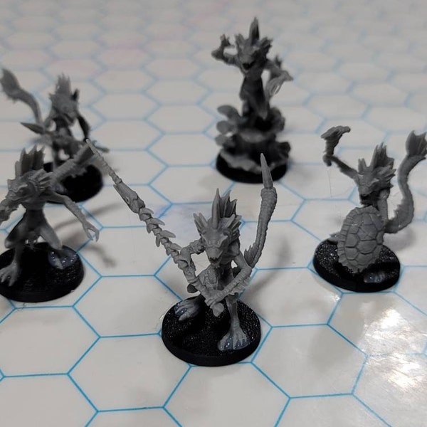 Modular Battle Mech Exarch Type 44 Sci Fi Miniature by Papsikels 9 ...