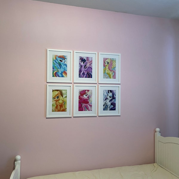 Princess Luna - My Little Pony Friendship is Magic Art Print Poster - Etsy