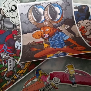 Mighty Maggie Kustom Lowrider Vinyl Sticker | Etsy