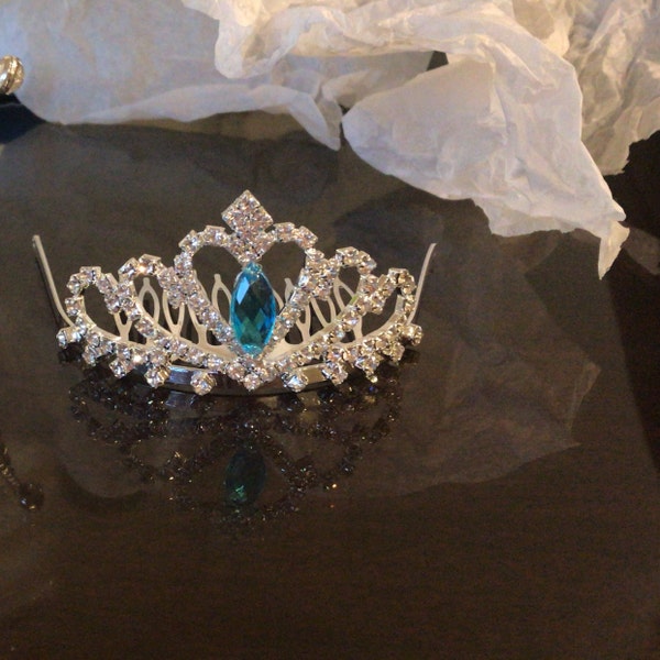 Small Rhinestone Princess Tiara - Etsy