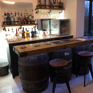 Home Bar Personalised Home Bar scotch Whisky Barrel the Cooperage Home ...