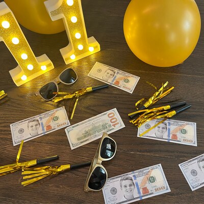 Your Face on Money Game Money 100 Dollar Bill Party Money - Etsy