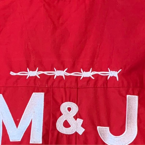 Barbed Wire - Machine Embroidery Design, Barbed Wire Embroidery Pattern ...