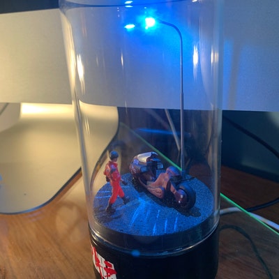 Glass Dome LED Cabin in the Wood Diorama Inspired Form Evil Dead Movie ...