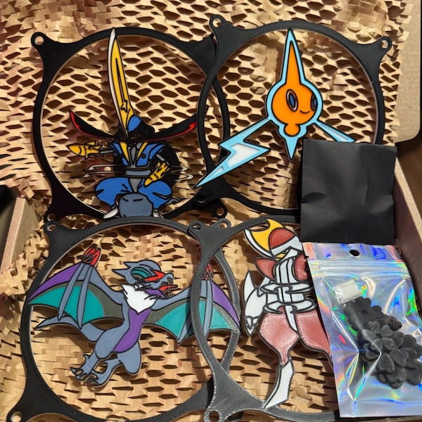 Custom Designed PC Fan Covers 120, 140 Mm - Etsy