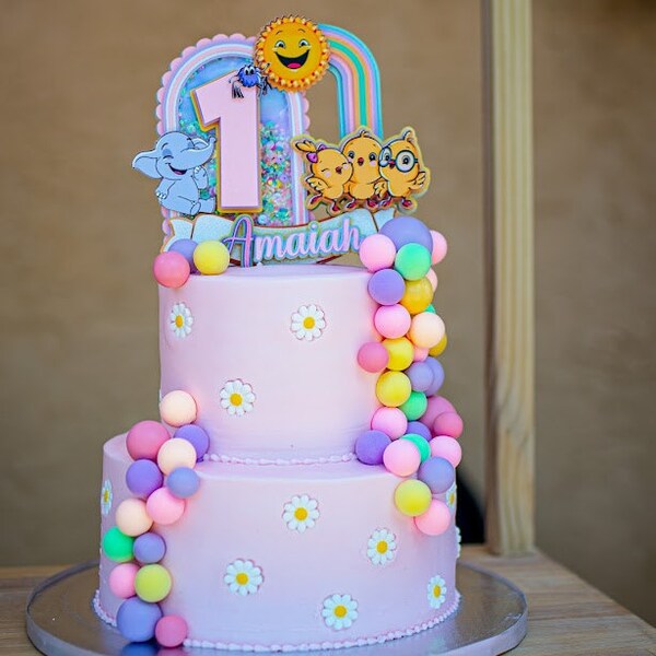 Cánticos Cake Topper, Pollitos Cake Topper,cánticos Party Theme ...