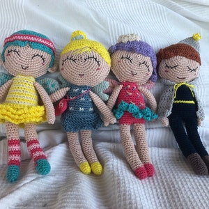 Amity's Beach Day CROCHET PATTERN Doll Clothing - Etsy