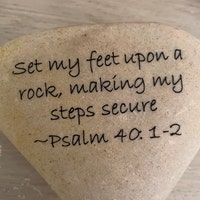 Engraved River Rocks CUSTOM Scripture Verses You Choose Your Verse - Etsy