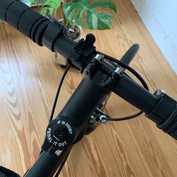 Forget Your Worries Just Ride Bike Stem Cap With Bolt, Gift for ...