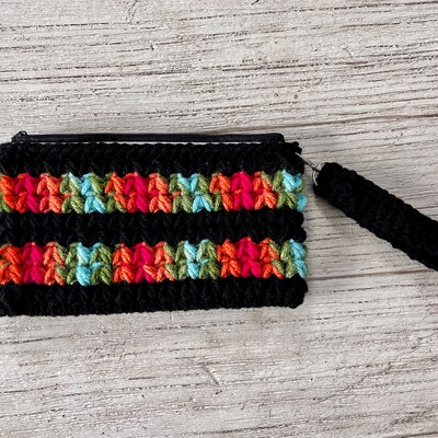 Crochet Pattern, Crochet Pouch, Crochet Meadow Pouch Bag, Crochet Cover ...