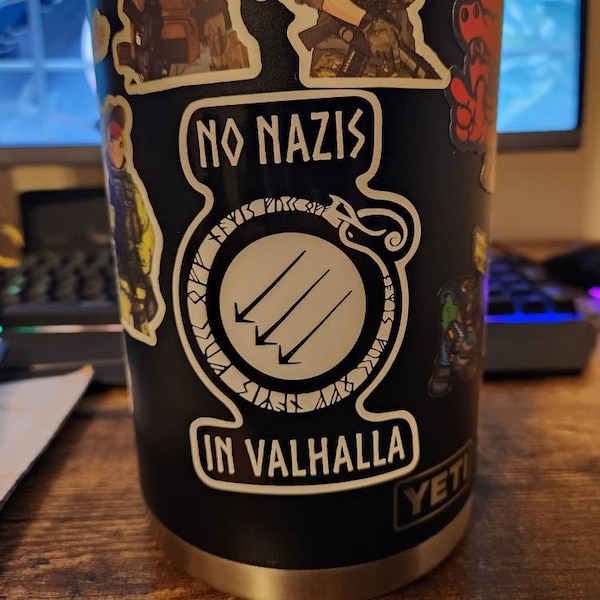 No Nazis in Valhalla Shirt, Anti-racist Rune Tee, Norse Pagans Against ...