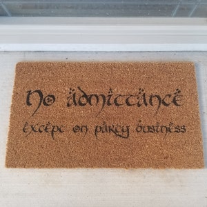 Buffy the Vampire Inspired Door Mat Welcome to the Hellmouth - Etsy