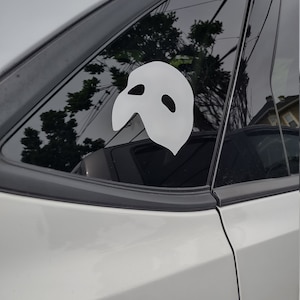Phantom of the Opera Vinyl Car Decal, Broadway Show Decal, Le Fantome ...