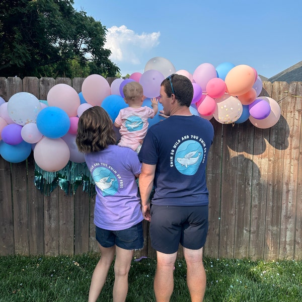 ORCA Whale Embroidered COMFORT COLORS Shirt, Orca Swimming Shirt, Orca ...