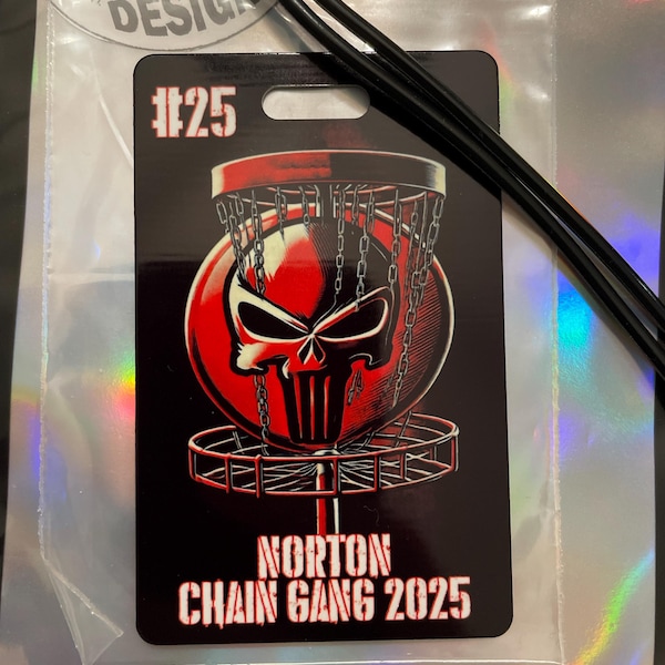Disc Golf Bag Tags (set of 4) - Etsy