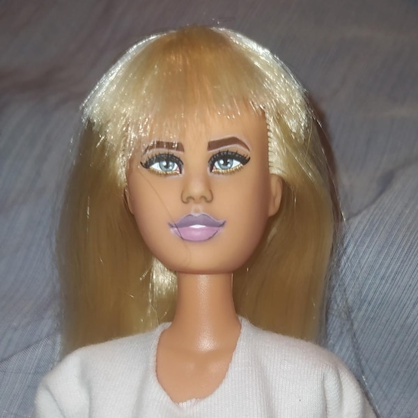 Repainted Glee Barbie FULL DOLL - Etsy