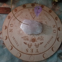 Pendulum Witch Board | Scrying Divining Kit | Wood Altar Tool | Unique ...