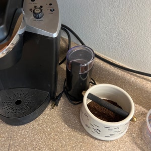 Knock Box Handmade in Ceramic Porcelain With Black Glaze - Etsy