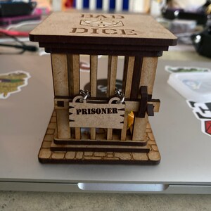 Bad Dice Personalized Square Dice Jail - Etsy