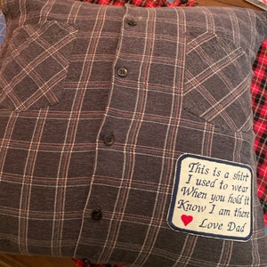 Memory Patch, Shirt I Used to Wear, Memory Patch for Pillows, Memory ...