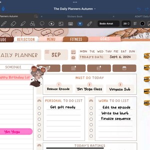 Digital TRAVEL Planner & Journal to Use in Goodnotes, Noteshelf, Xodo ...