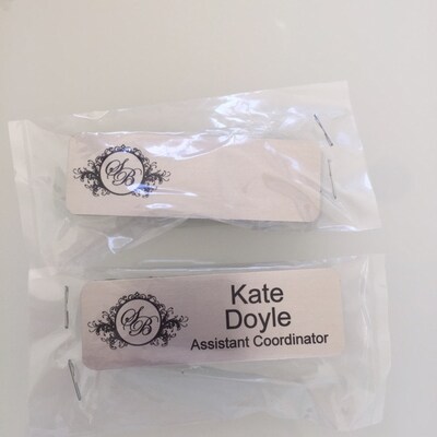 2 X 3 Plastic TED Bear Movie Name Tag Badge ONLY Bay Colony - Etsy