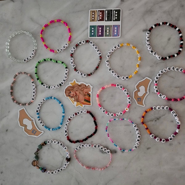 LOVER Inspired Friendship Bracelet Collection - Etsy