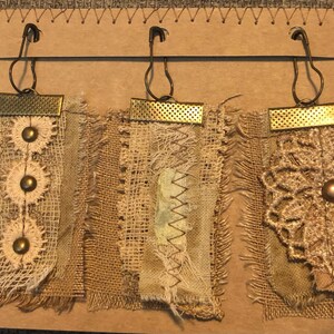 Six Button Embellishments, Journal Charms, Six Button Dangles ...