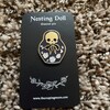 Nesting Doll Soft Enamel Pin, Lapel Pin, Goth Creepy Cute Skull Jewelry ...