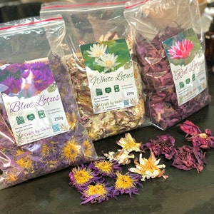 1000g Premium Organic Dried Blue Lotus Flowers Blue Tea - Etsy